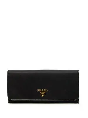 Prada 2000-2013 Tessuto Wallet Long Wallets
