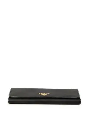 Prada 2000-2013 Tessuto Wallet Long Wallets