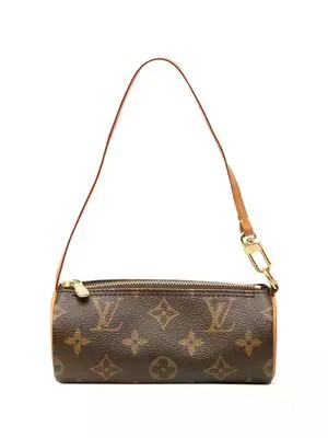 LOUIS VUITTON 20th Century Monogram Papillon Pochette Handbag - Brown