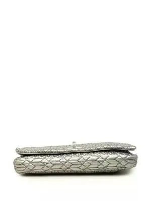 Miu Miu 2010-2026 Matelasse Metallic Nappa Crystal Chain Satchel