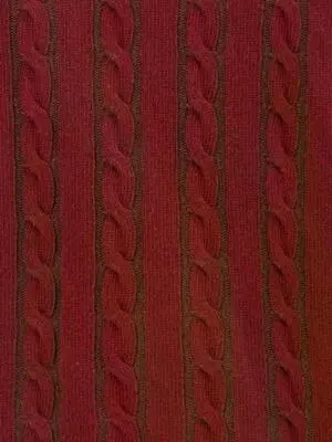 LORENZONI Cable-knit Roll-neck Sweater