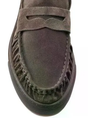 SUMMERY COPENHAGEN Suede Slip-on Sneakers