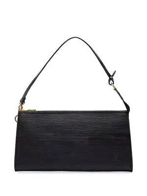 LOUIS VUITTON 2000 Epi Pochette Accessoires Shoulder Bag - Black
