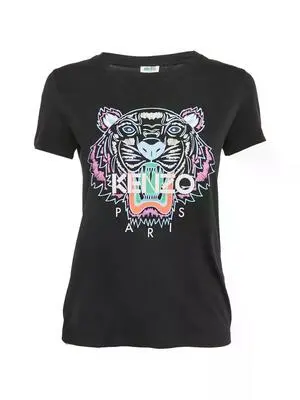 Kenzo Tiger Logo Print T-shirt