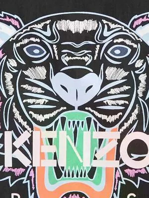 Kenzo Tiger Logo Print T-shirt