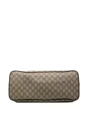 Gucci 2000-2015 Medium Gg Supreme Courrier Soft Tote Satchel