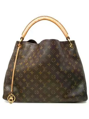 LOUIS VUITTON 2012 Monogram Artsy Mm Hobo Bag - Brown