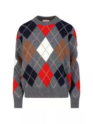 &daughter Ava Argyle Wool Sweater