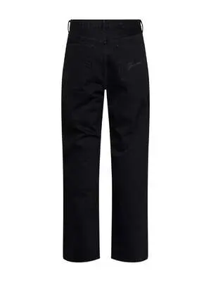Jacquemus Black The Straight De-nîmes Washed Denim Jeans