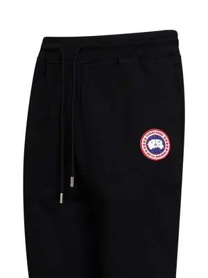 Canada Goose Black Rover Sport Cotton Trousers