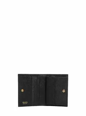 Prada Accessori Pelletteria Small Wallet In Saffiano Leather