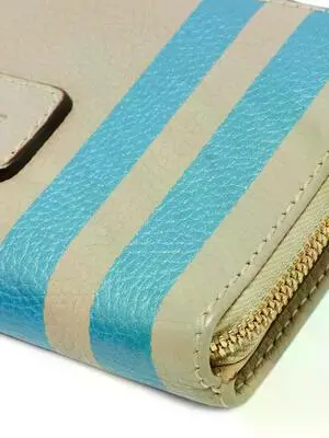 Loewe Stripe-detail Zip-around Continental Wallet