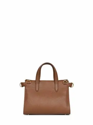 Burberry Brown Cotswolds Leather Tote Bag