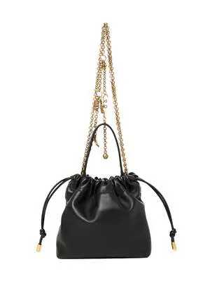 Chloé Black Icons Mini Shoulder Bag With Chain