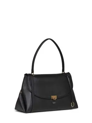 FERRAGAMO Black Sofia 2026 Shoulder Bag