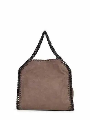 Stella McCartney Taupe Grey Falabella 3 Tote Bag