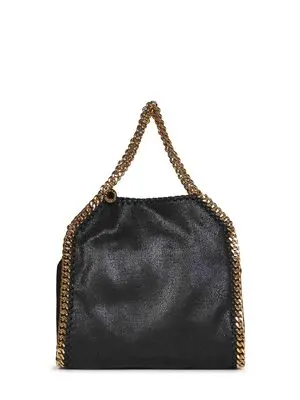 Stella McCartney Black Falabella Mini Tote Bag - Multicolor