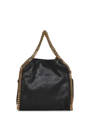 Stella McCartney Black Falabella Mini Tote Bag - Multicolor
