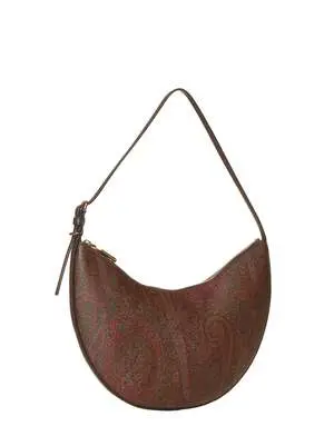 Etro Essential Medium Hobo Bag In Arnica - Multicolor