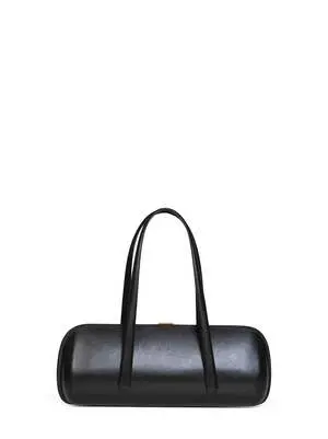MUGLER Black Black Aurora Handbag
