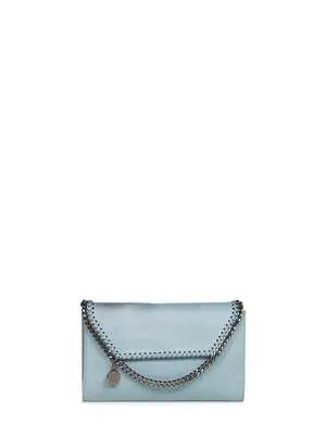 Stella McCartney Ice Blue Falabella Wallet Crossbody Bag