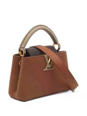 LOUIS VUITTON Mini Capucines Top-handle Tote Bag