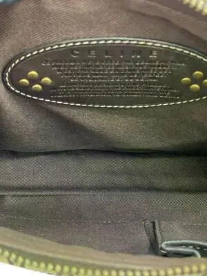 Celine 1990-2000 Macadam Canvas Crossbody Bag