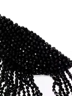 FORTE_FORTE Beaded Fringed Necklace