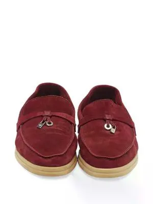 Loro Piana Summer Walk Suede Loafers