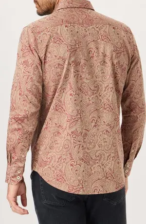Robert Graham Hudson Paisley Stretch Shirt