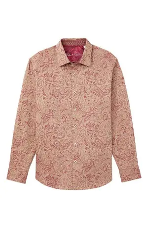 Robert Graham Hudson Paisley Stretch Shirt