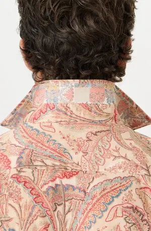 Robert Graham Tsukuyomi Printed Stretch Cotton Shirt - Multi