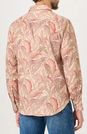 Robert Graham Tsukuyomi Printed Stretch Cotton Shirt - Multi