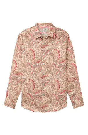 Robert Graham Tsukuyomi Printed Stretch Cotton Shirt - Multi