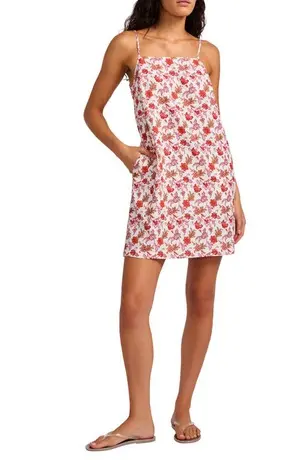 Seafolly Bandeau Minidress Cover-up - Ecru