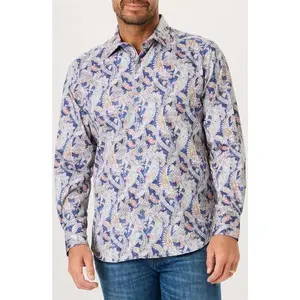 Robert Graham Shoreditch Print Long Sleeve Shirt - Multi