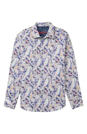 Robert Graham Shoreditch Print Long Sleeve Shirt - Multi