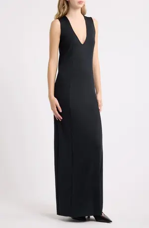 Rag & Bone Hunter V Neck Maxi Dress
