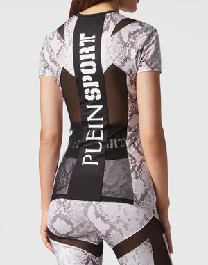PLEIN SPORT T-shirt Round Neck Ss Pitone