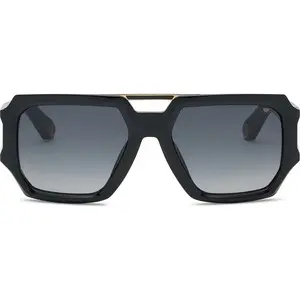 Philipp Plein Double Bridge Pilot Sunglasses