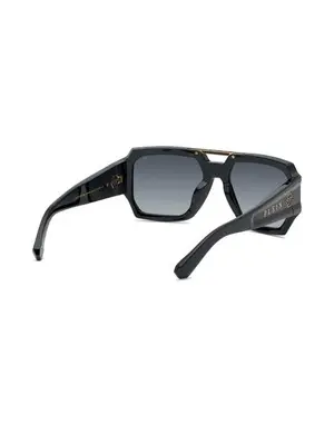 Philipp Plein Double Bridge Pilot Sunglasses