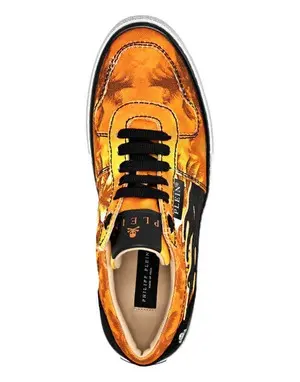 Philipp Plein Lo-top Sneakers Flame