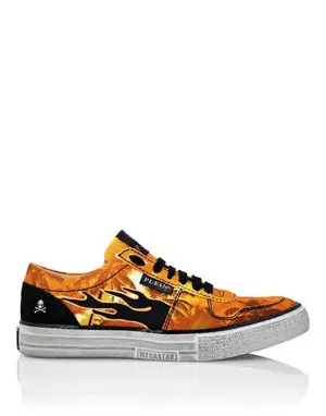 Philipp Plein Lo-top Sneakers Flame