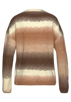 LASCANA Ombre Sweater - Brown Multi