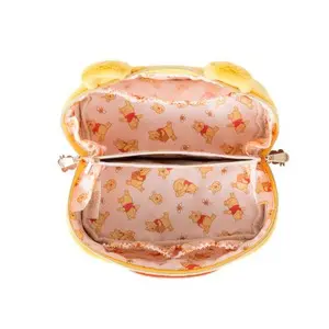 IMPRESSIONS VANITY Winnie The Pooh Unfold Travel Makeup Bagteddy Fur
