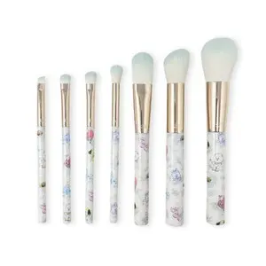IMPRESSIONS VANITY Bt21 7-piece Makeup Brush Set - Beige