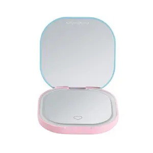 IMPRESSIONS VANITY Care Bears Care-a-lot Rechargeable Compact Mirror