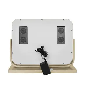 IMPRESSIONS VANITY Allura Tri-tone Led Makeup Mirror With Bluetooth Speakers
