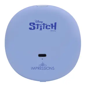 IMPRESSIONS VANITY Stitch 626 Rechargeable Led Compact Mirror