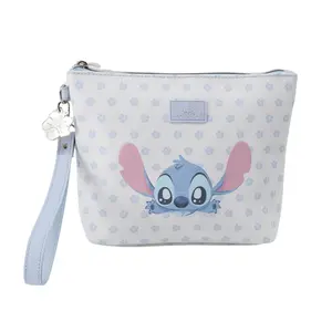 IMPRESSIONS VANITY Disney Stitch Cosmetic Pouchfaux Saffiano - Blue